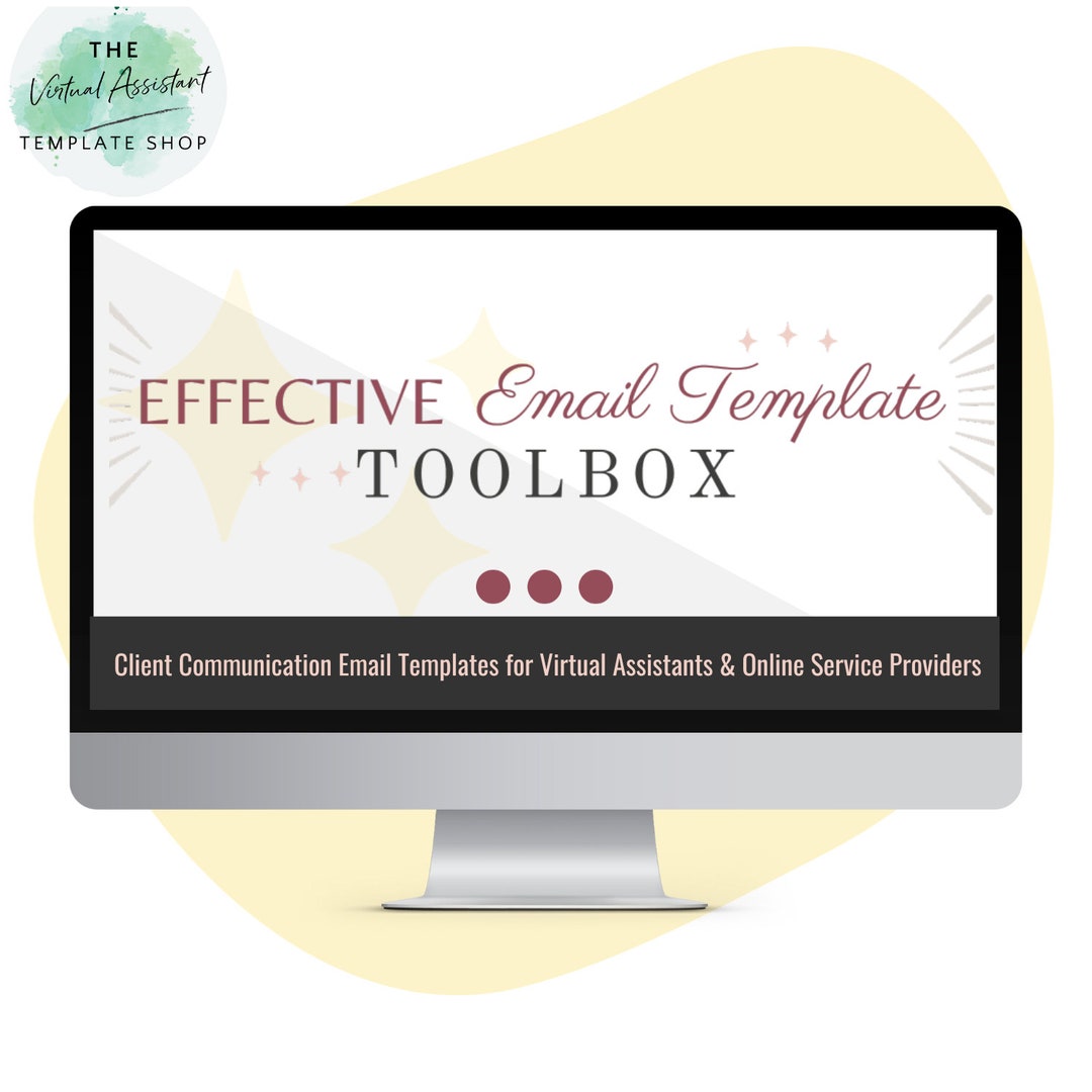 Effective Email Templates Toolbox - Professional Communication Swipe ...
