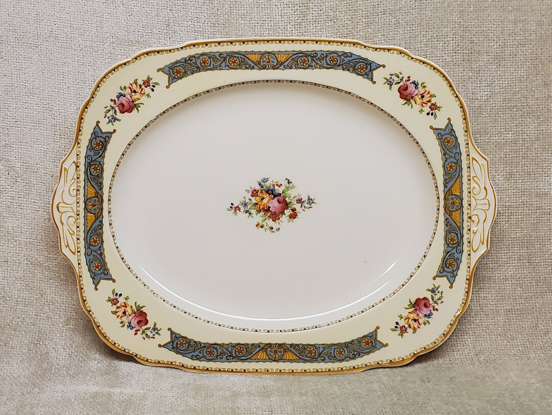 Platter Vintage WH Grindley the Charmian Windsor Ivory China - Etsy