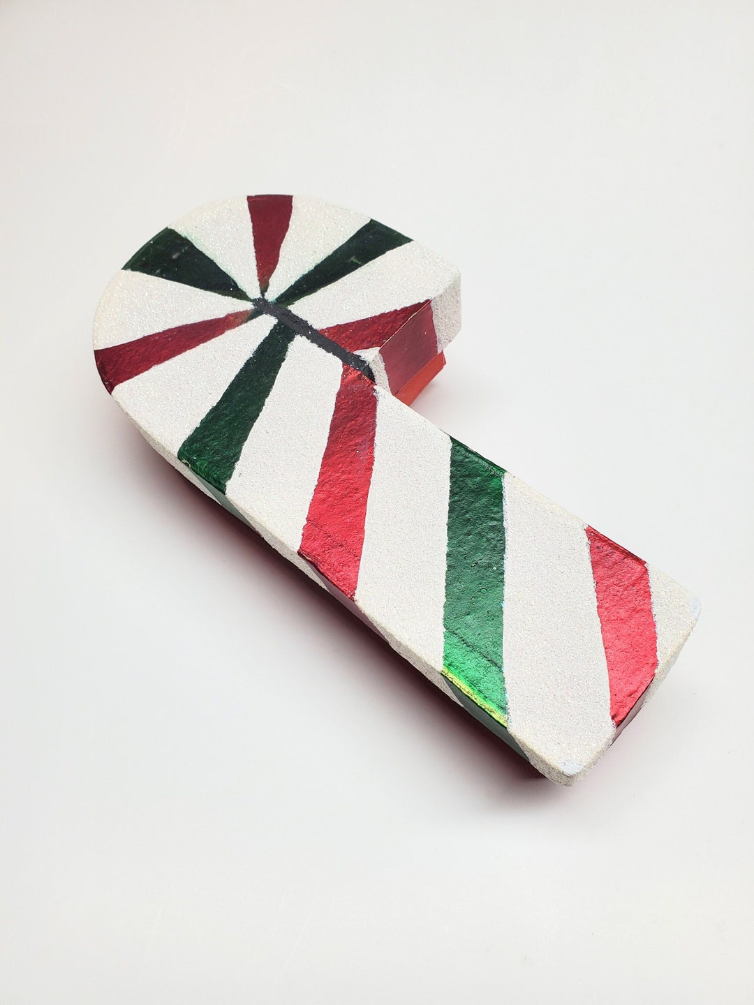 Candy Cane Box Vintage Christmas - Etsy