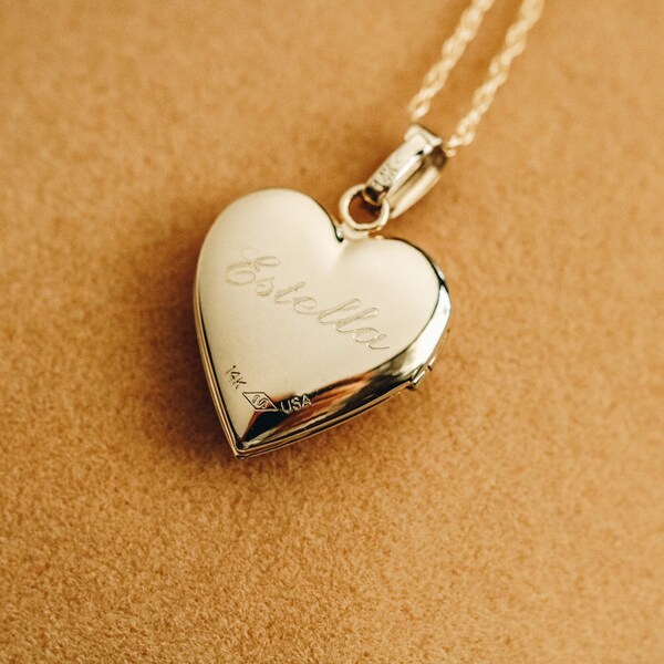 Simple Gold Locket - Etsy