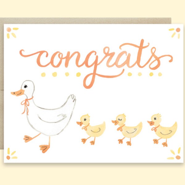 Baby Congrats Card - Etsy