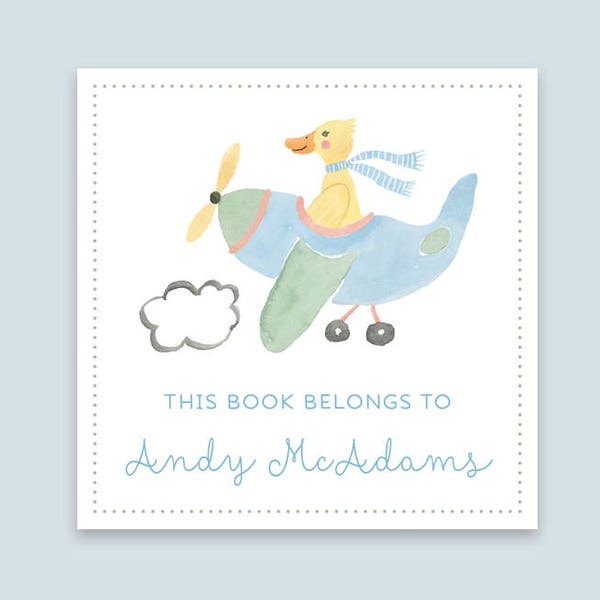 Childrens Bookplates - Etsy