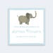 Kid's Bookplate Sticker Elephant Bookplates Baby Shower - Etsy