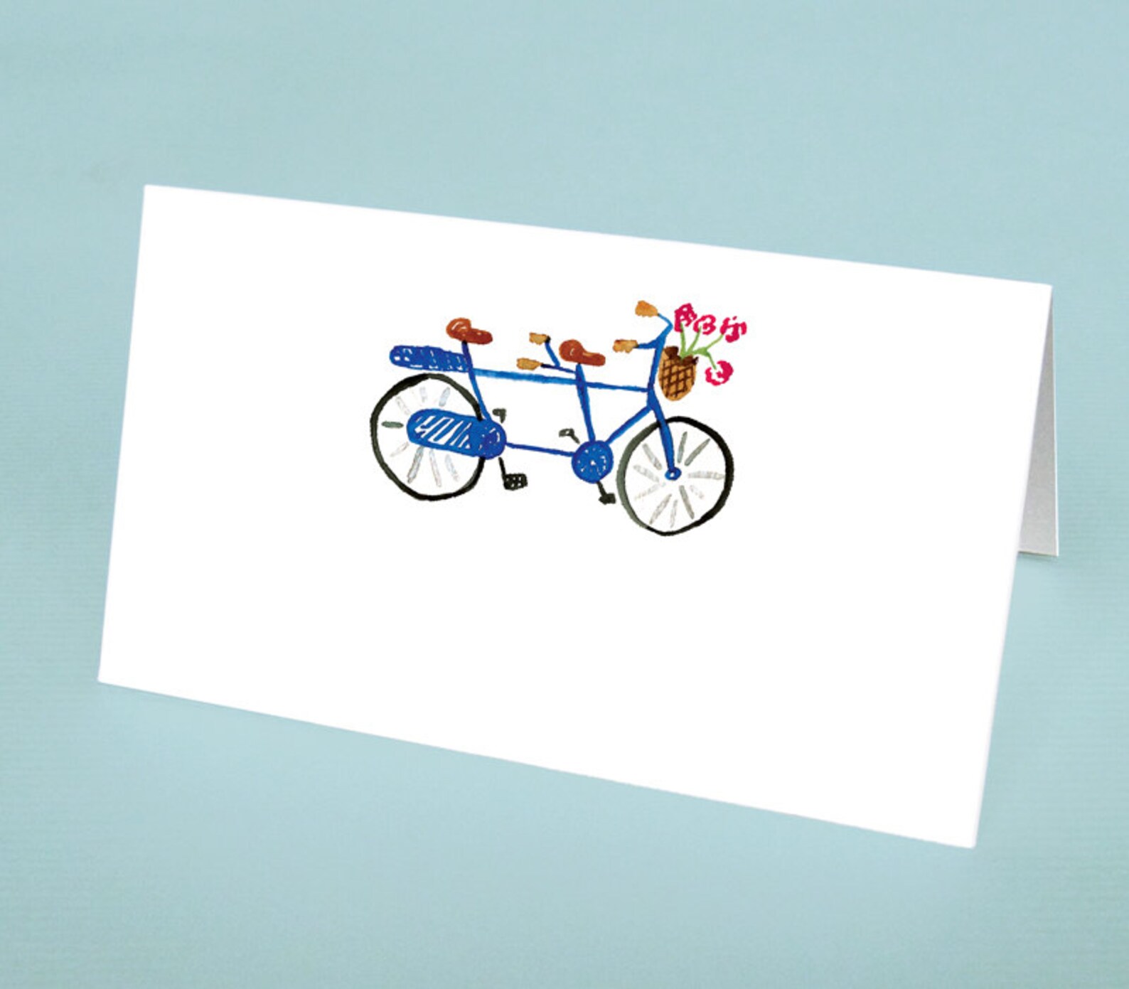 Bicycle Built for Two Place Cards Bike Place Cards Bicycle - Etsy