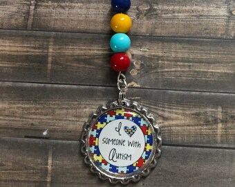 Autism Key Chain - Etsy