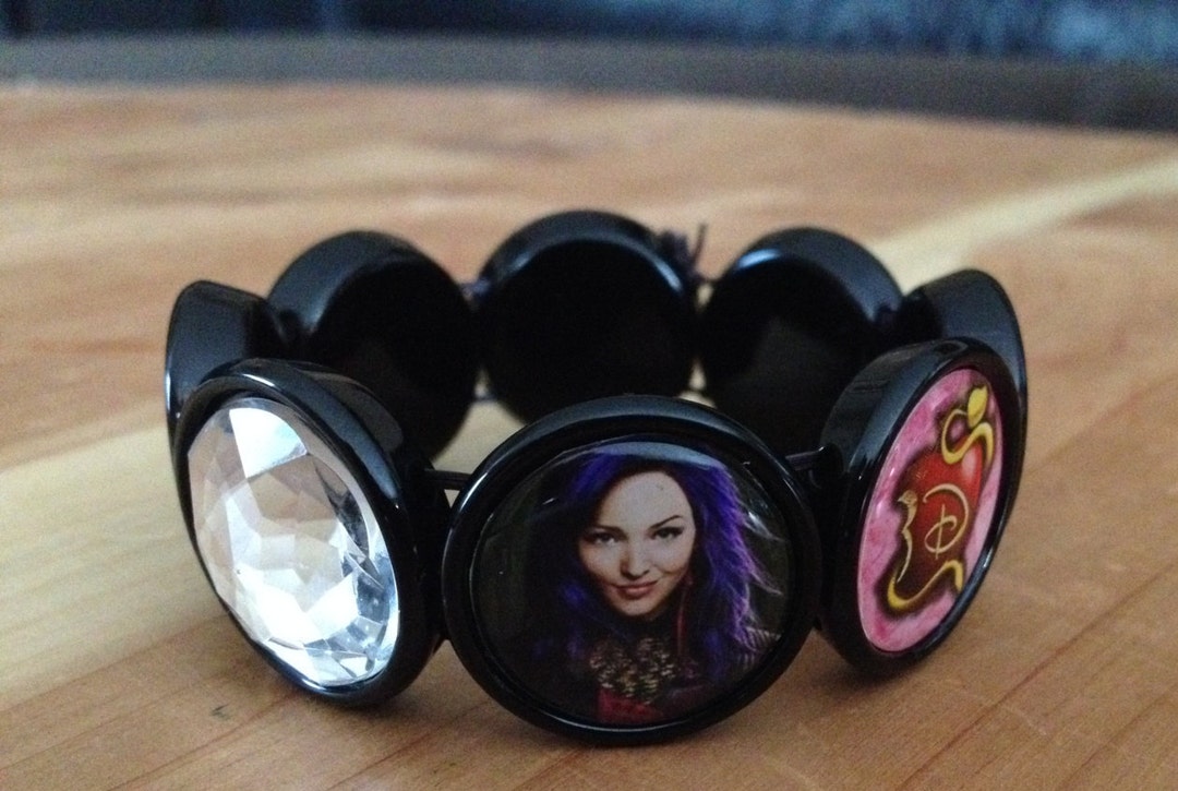 Descendants Plastic Stretch Bracelet Stocking Stuffer Party Favor - Etsy