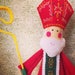St Nicholas ~ a PDF Pattern, Hand Embroidered Felt St Nicholas Ornament ...
