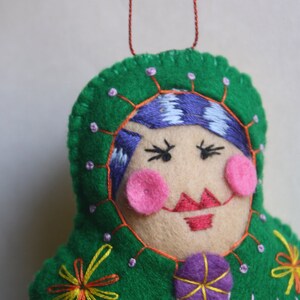 Babushka ~ a PDF Pattern for a Hand Embroidered Felt Matryoshka Doll ...