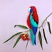ROSELLA a PDF Pattern for a Hand Embroidered Felt Plush Ornament ...