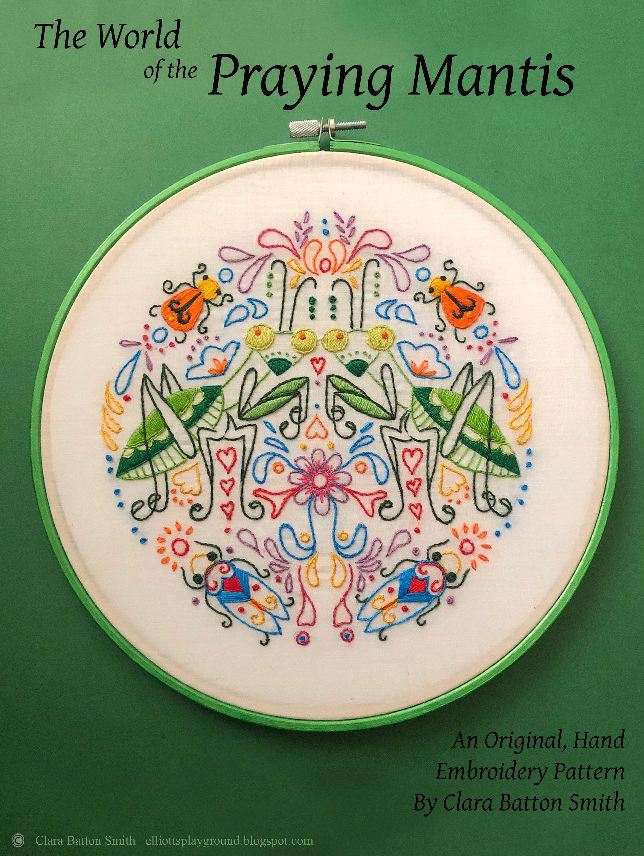 4 PDF Embroidery Pattern Bundle Microscopic the World of | Etsy