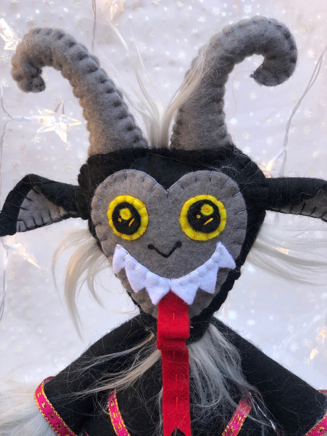 Krampus Handmade Krampus Doll Decoration Made To Order Etsy