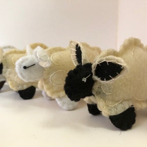 Shepherd and His Sheep ~ PDF Nativity Pattern DIY Hand Embroidered Free ...