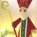 St Nicholas ~ a PDF Pattern, Hand Embroidered Felt St Nicholas Ornament ...