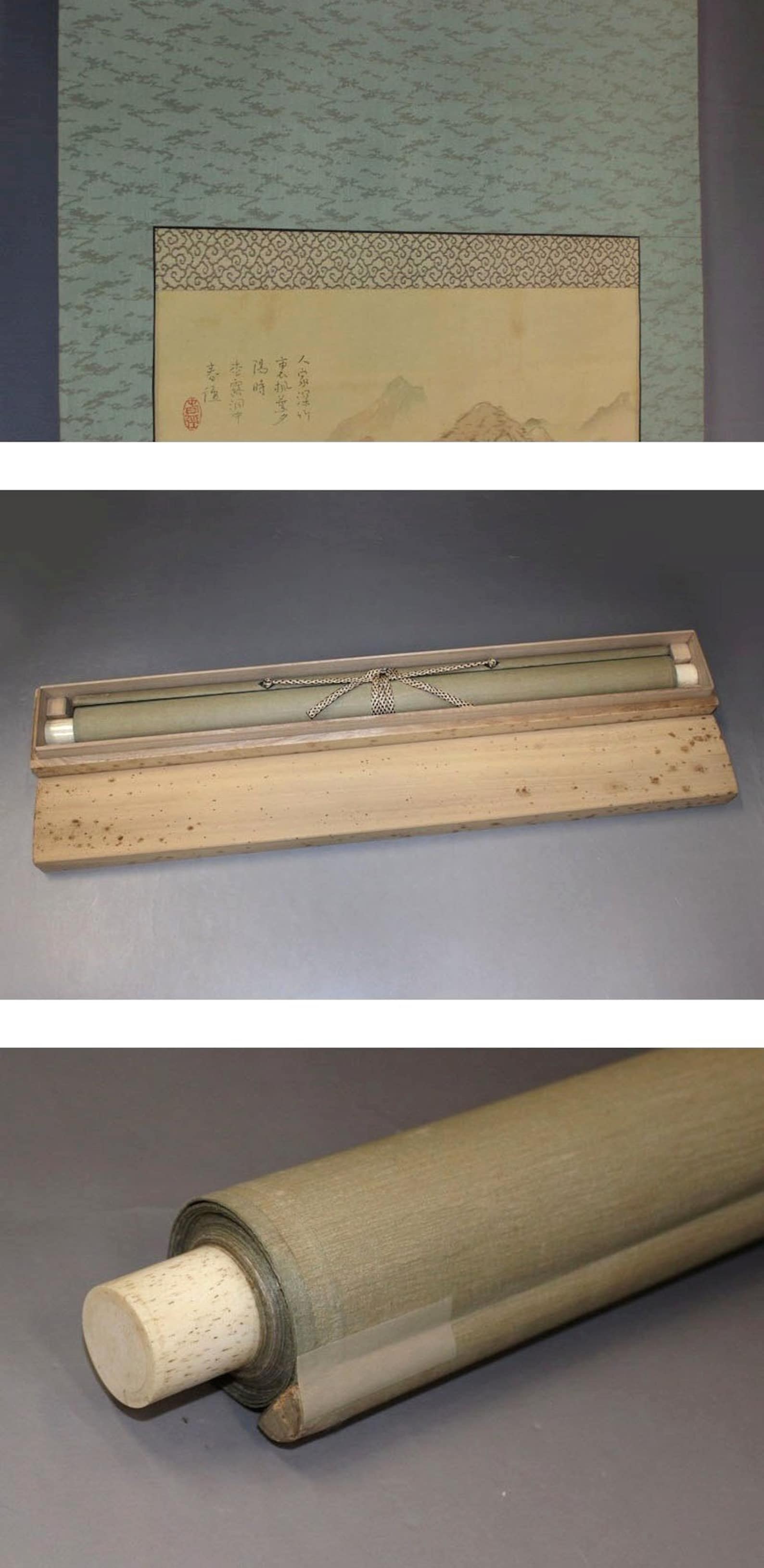 Vintage Japanese Hanging Scrollscroll Paintingkakemono - Etsy