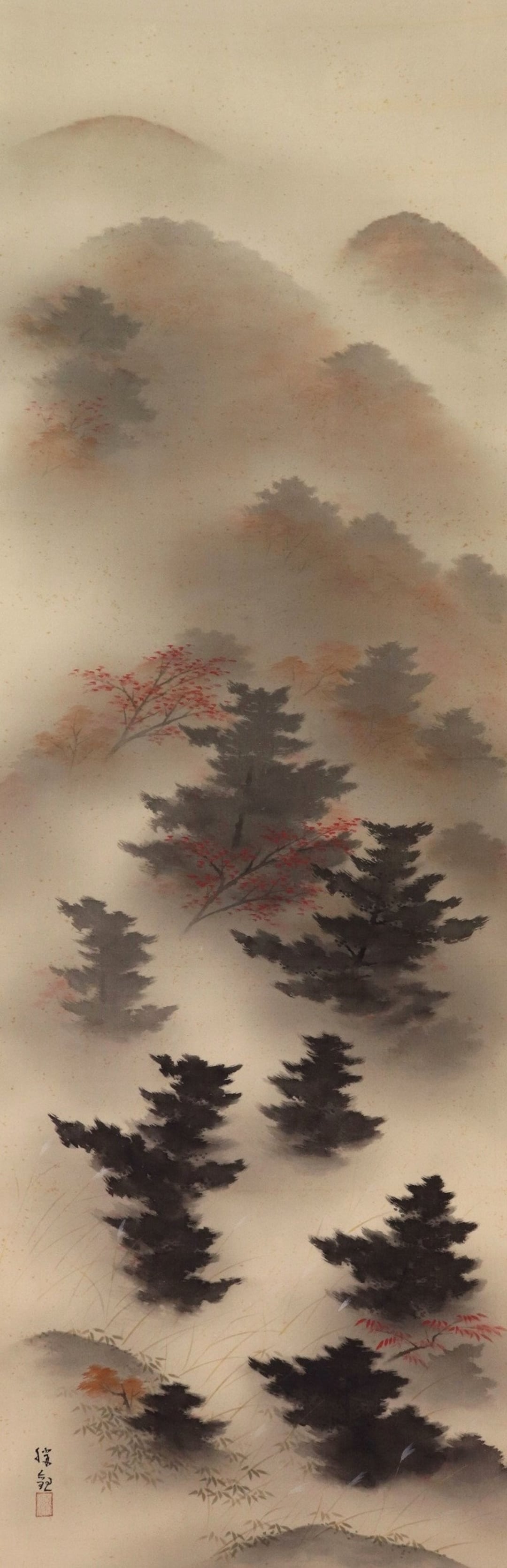 Vintage Japanese Scroll,scroll Painting,japan Kakejiku,kakemono Scroll ...
