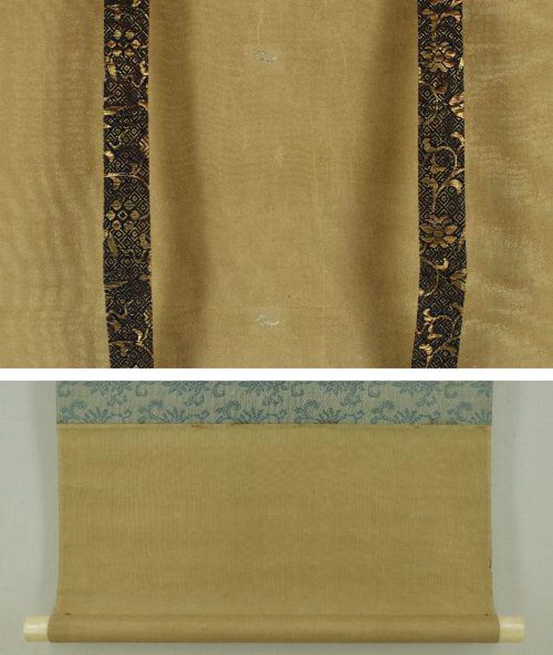 Antique Japanese Wall Hanging Decor,antique Scroll Painting,the Moon ...
