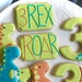 3-rex Dinosaur Cookies - Etsy