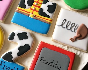 Woody Toy Story Inspired Cowboy Birthday Party Royal Icing - Etsy