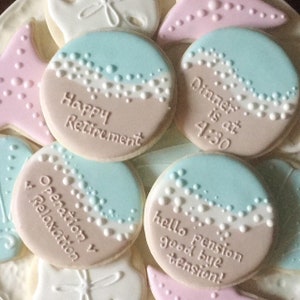 Retirement Cookies - Etsy