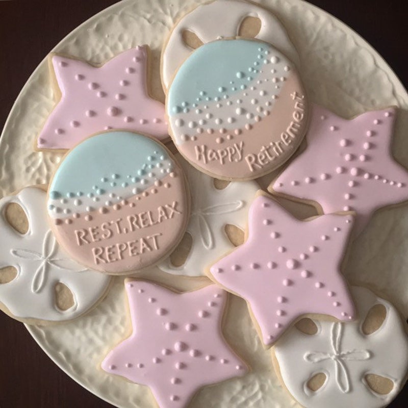 Retirement Cookies - Etsy