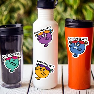 Little Miss WTF Sticker Pack - Etsy