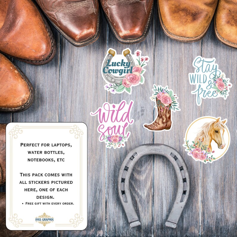 Country Girl Sticker Pack - Etsy
