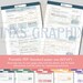 PCS Road Trip Planner Template - Digital PDF - Etsy