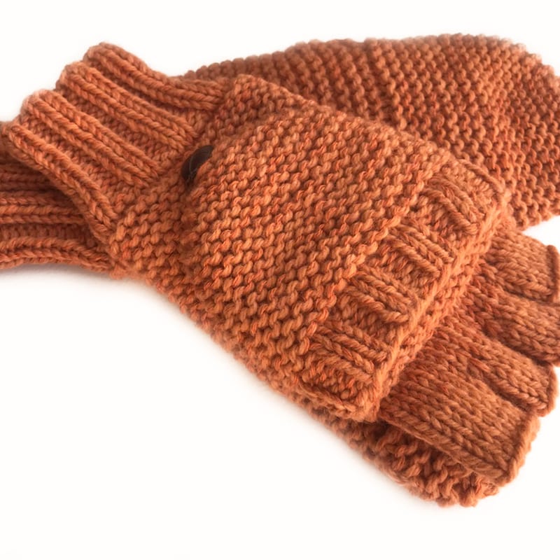 One Finger Crochet Mitten - Etsy