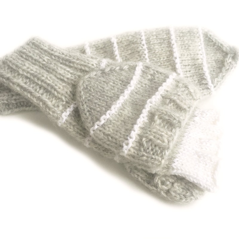 One Finger Crochet Mitten - Etsy