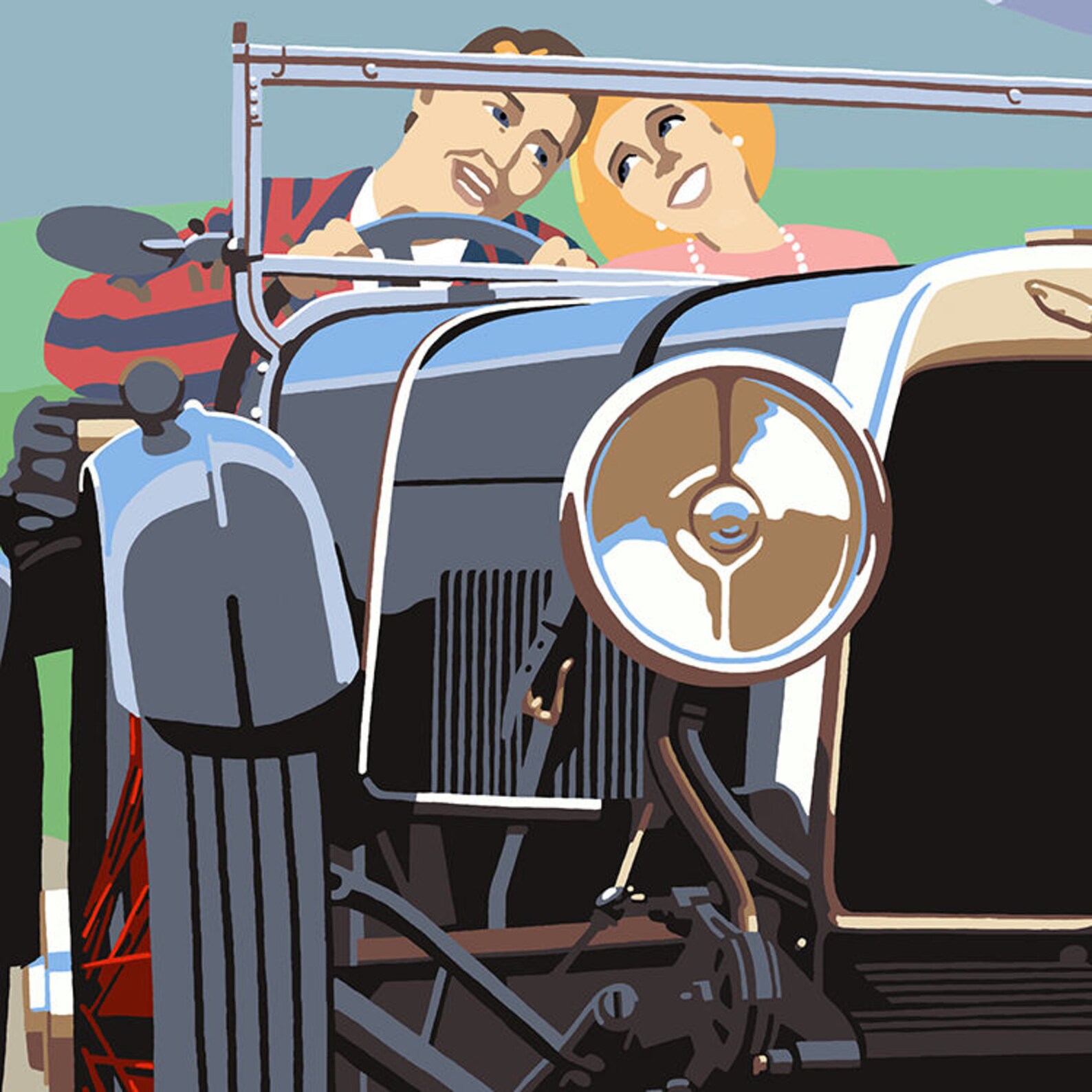 Art Deco Aston Martin Poster Giclee Print - Etsy