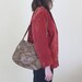 Faux Python Leather Messenger Bag - Etsy