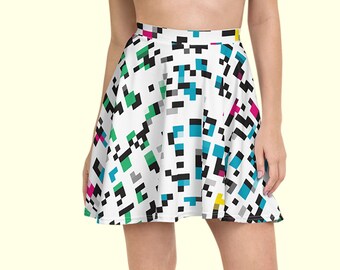 Pixel Skirt | Etsy