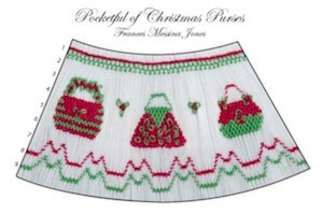 Pocketful of Christmas Purses by Frances Messina Jones A Smocking Plate ...