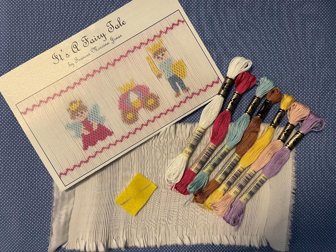 It's A Fairy Tale Smocking Plate/design Kit by Frances Messina Jones - Etsy