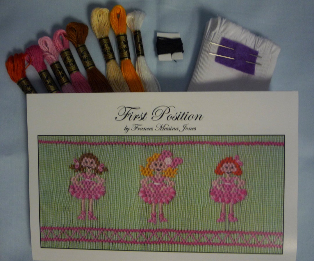 First Position Smocking Kit by Frances Messina Jones - Etsy