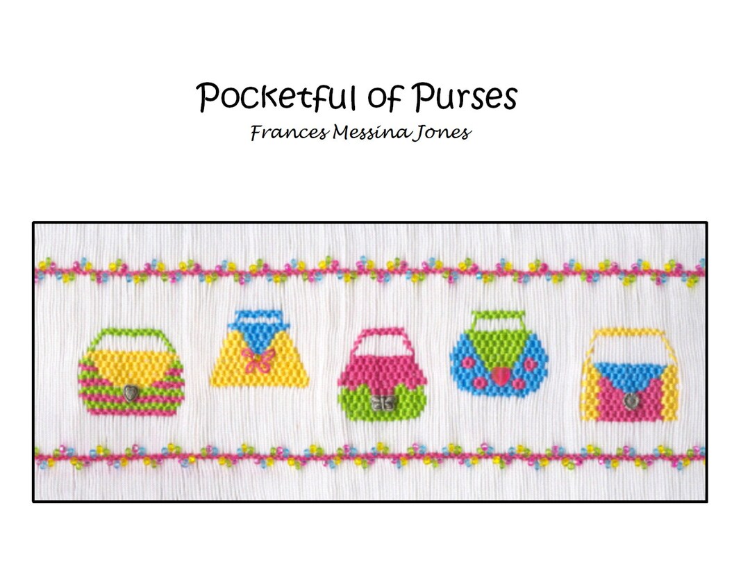 Pocketful of Purses by Frances Messina Jones A Smocking Plate or Design ...