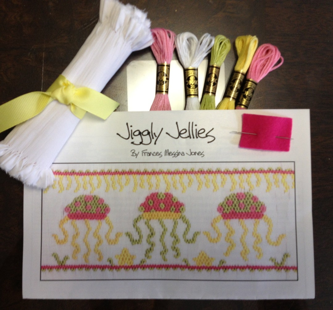 Jiggly Jellies Smocking Kit by Frances Messina Jones - Etsy