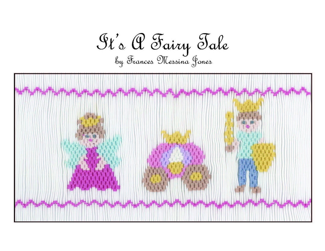 It's A Fairy Tale. A Smocking Plate or Design With a Graph to Use to ...