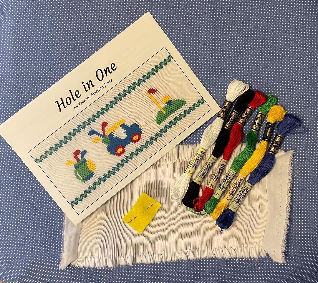 Hole in One Smocking/design Kit by Frances Messina Jones - Etsy