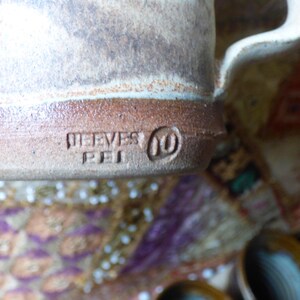 Barry Jeeves PEI Studio Pottery Hand Thrown Coffee Mug Set With Large ...