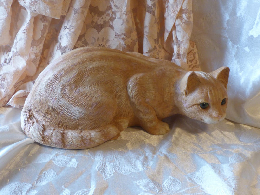 Sandicast Life Size Ginger Tabby Cat by Sandra Brue - 13" - Cat Home ...