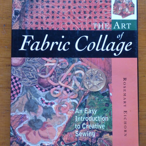Fabric Collage Art - Etsy