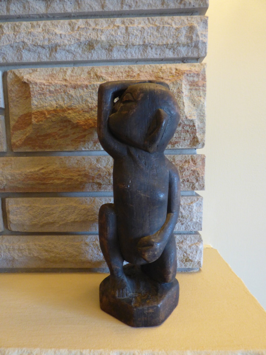 Indonesia Carved Wood Ancestor Figure - Etsy