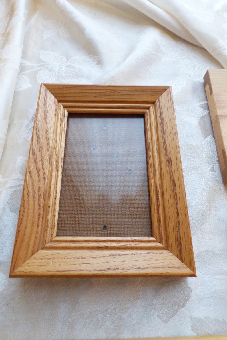 4 Solid Wood Vintage High Quality Photo Frames. - Etsy