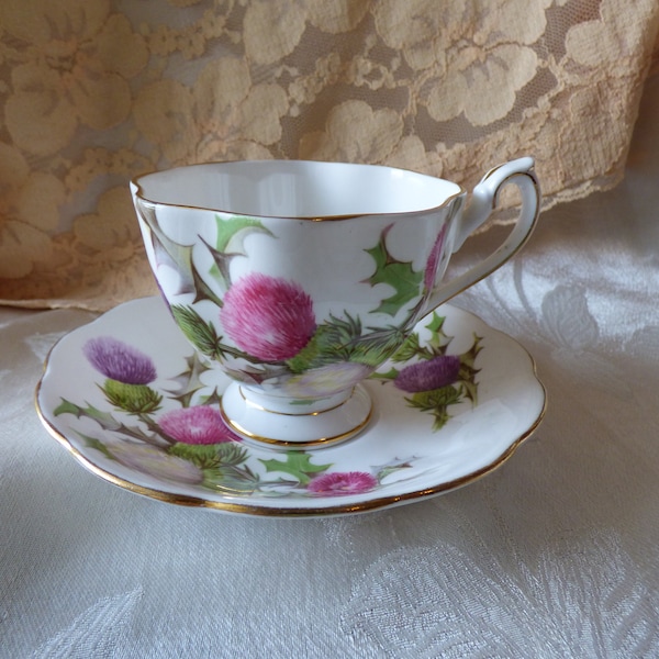 Thistle Tea Cup - Etsy