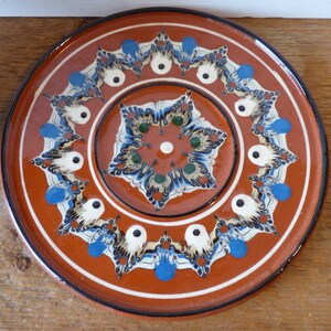 Bulgarian Troyan Redware Pottery - Personal Teapot and Trivet - Etsy