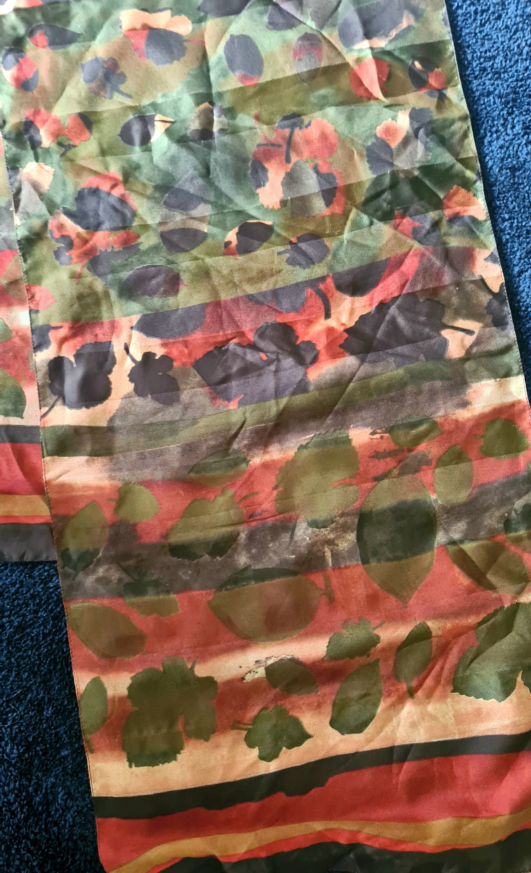 Vintage Scarves 1980s 90s Select a Favourite Satin, Cotton Floral ...