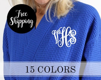Royal Blue Bridesmaid Robes - Etsy