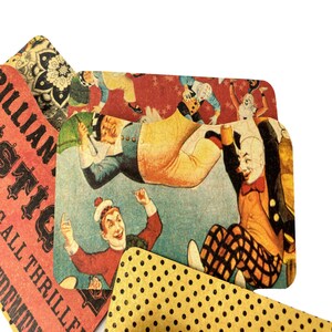 Circus Theme Embellishments, Set of 12 Mini Die-cut File Folders, With ...