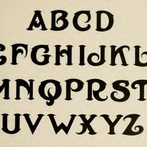 Calligraphy Alphabet Worksheets, Junk Journal Collage Sheets | Digital ...